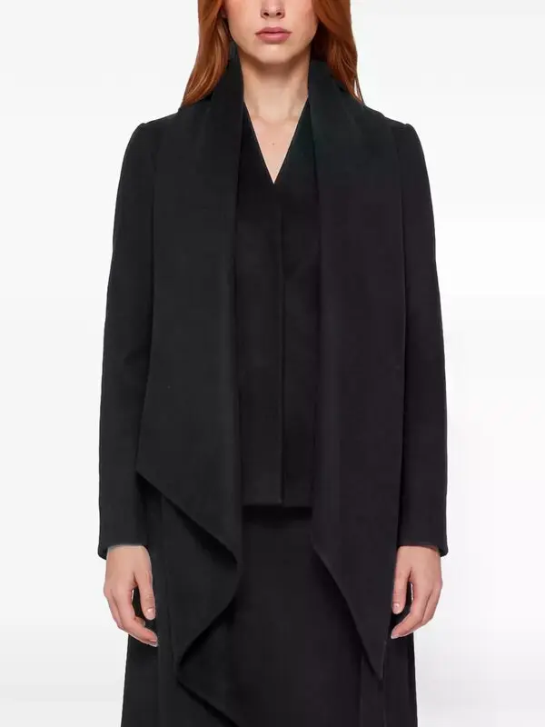 R2W Ottilia Draped-scarf Sweater