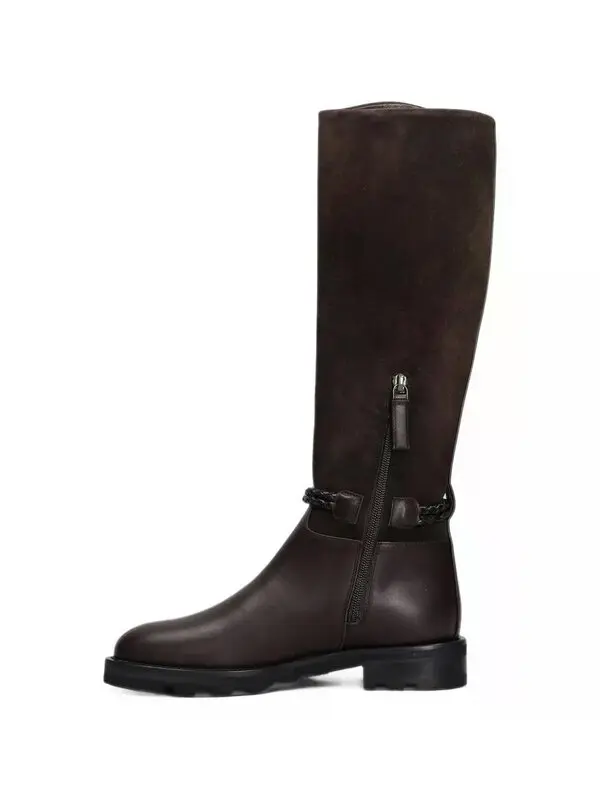 Roberto Festa Morgan Braided-strap Knee-high Boots