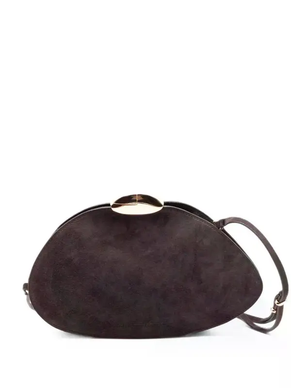 Benedetta Bruzziches Belle De Jour Suede Shoulder Bag - Brown