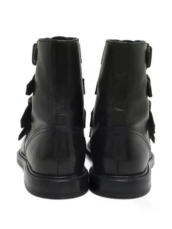 Dolce & Gabbana Michelangelo Buckle-strap Ankle Boots