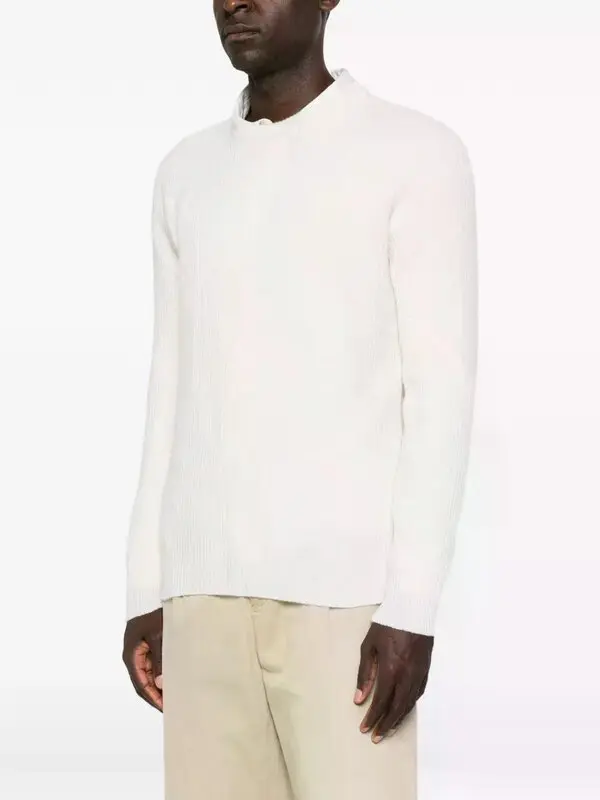 AMARANTO Ribbed-knit Sweater