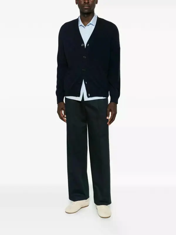 AMARANTO Button-up V-neck Cardigan