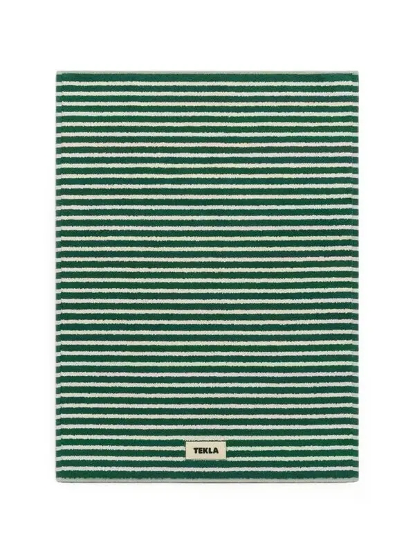 TEKLA Terry Striped Bath Mat