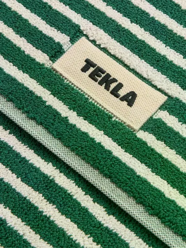 TEKLA Terry Striped Bath Mat