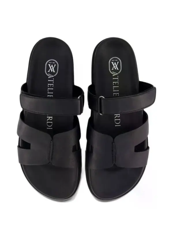ATELIER VERDI Ibiza Touch-strap Slippers