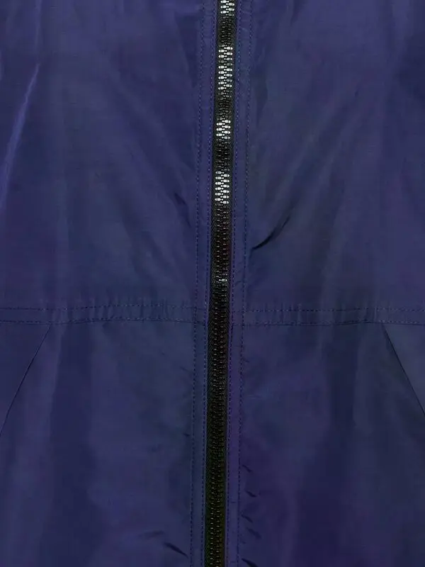 LOUIS VUITTON Monogram Detail Windbreaker Coat