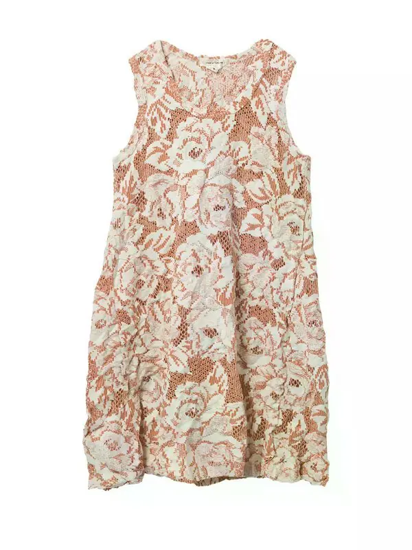 Comme Des Garçons Floral-lace Asymmetric Top