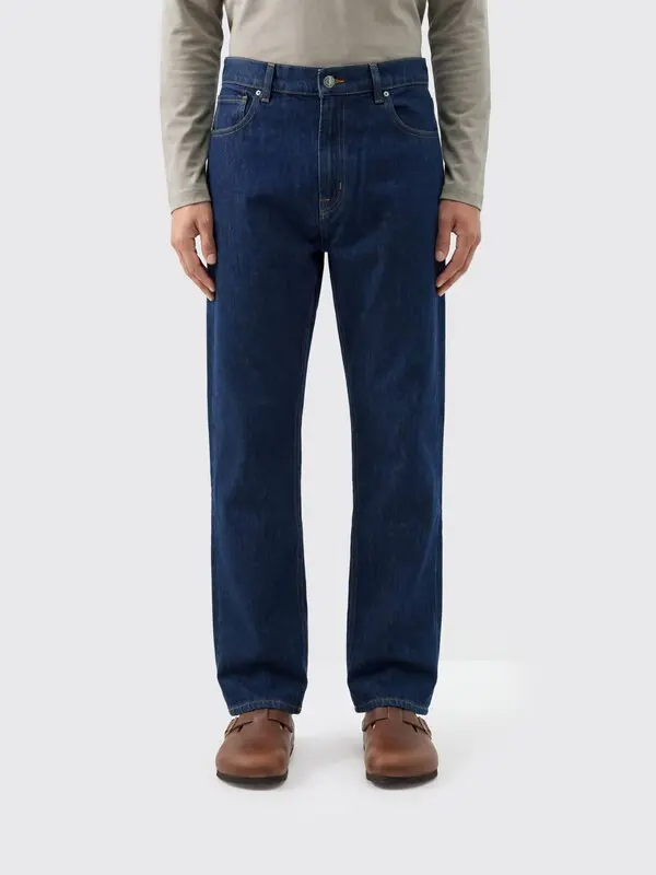 7 For All Mankind Modern Straight Leg Jeans In Mid-rise Cotton Denim