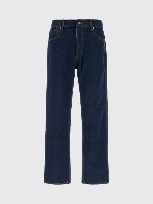7 For All Mankind Modern Straight Leg Jeans In Mid-rise Cotton Denim