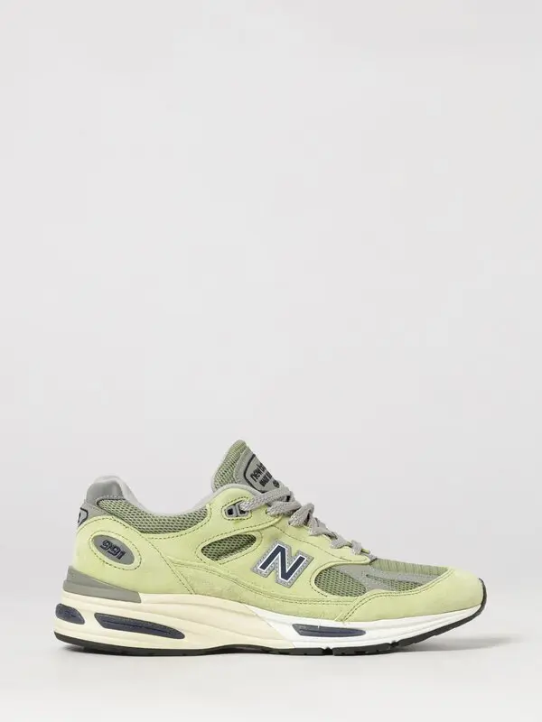 NEW BALANCE Made Inv2 Summer Brights Suede And Mesh Sneakers