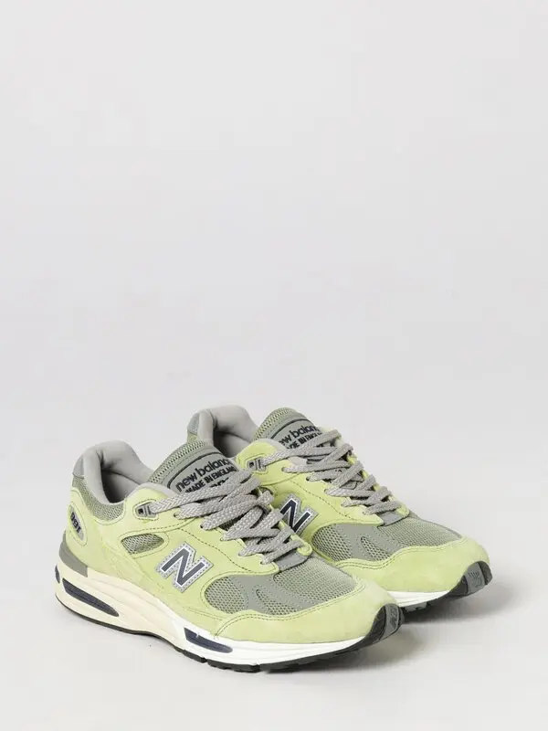 NEW BALANCE Made Inv2 Summer Brights Suede And Mesh Sneakers
