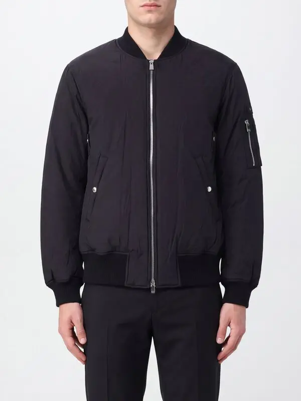 TATRAS Padded Waterproof Nylon Bomber Jacket With Elasticated Cuffs