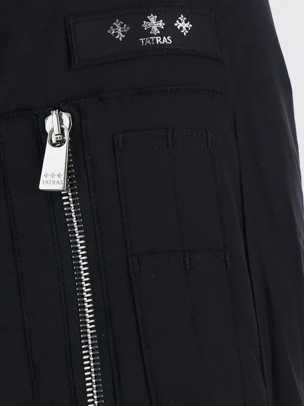 TATRAS Padded Waterproof Nylon Bomber Jacket With Elasticated Cuffs