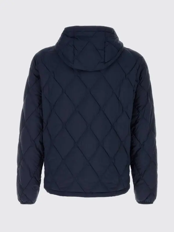 Burberry Hooded Quilted Nylon Down Jacket With Ekd Logo