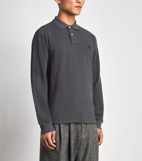 Polo Ralph Lauren Cotton Long-sleeve Polo Shirt