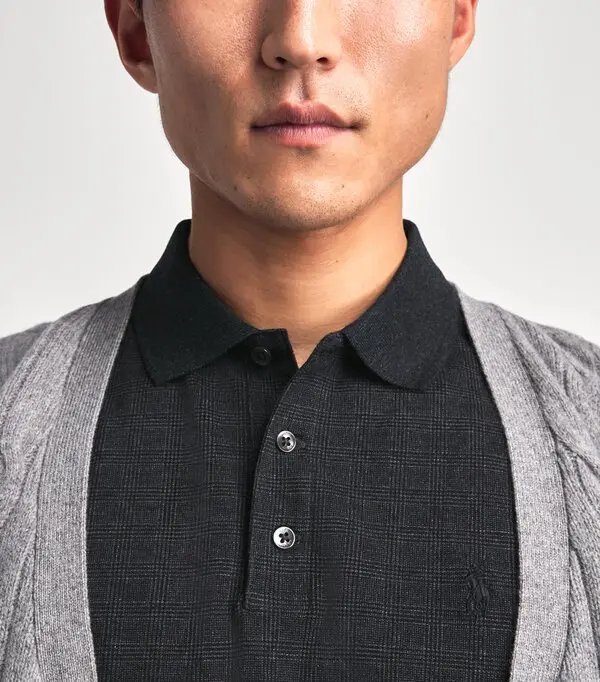 Polo Ralph Lauren Stretch-cotton Check Custom-slim Polo Shirt