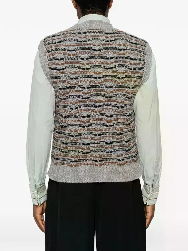 Marni Patterned Sleeveless Sweater