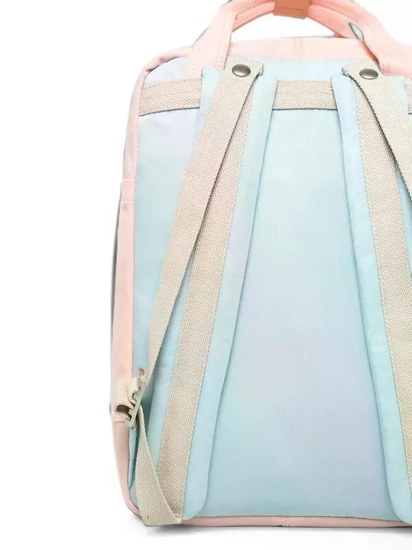 DOUGHNUT Two-tone Buckled Backpack