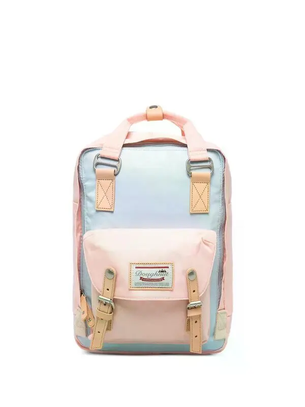 DOUGHNUT Two-tone Buckled Backpack - Pink