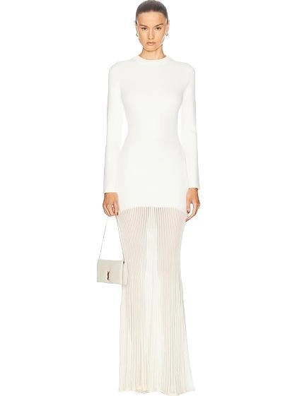 SEROYA Serenade Maxi Dress - Eggshell