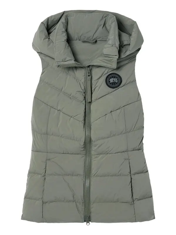 Canada Goose Clair Hooded Padded Vest - Green