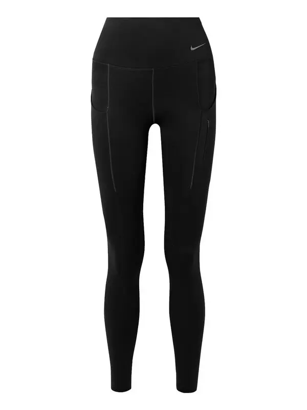 Nike Go Cropped Dri-fit Infinalock Leggings - Black