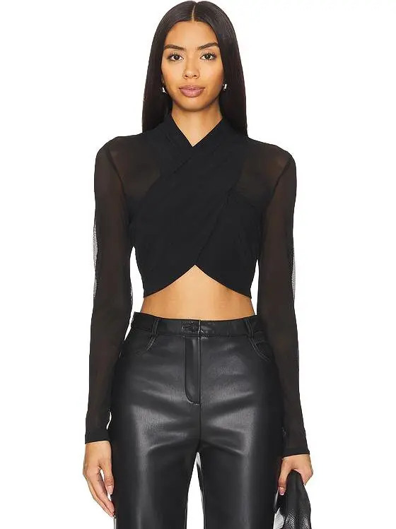 Bardot Aliyah Top In . Also - Black