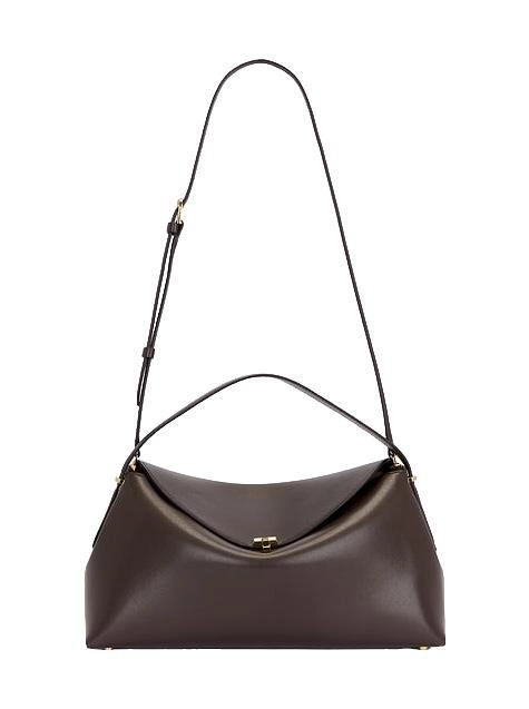 TOTEME T-lock Top Handle Bag - Bark