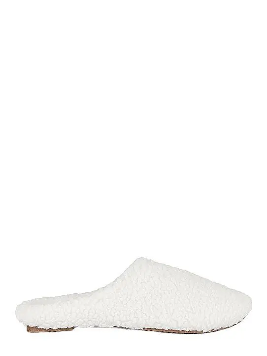 Eberjey The Sherpa Slipper - White