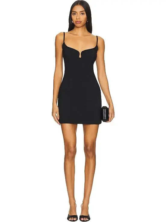 Paris Georgia Marlo Mini Dress - Black