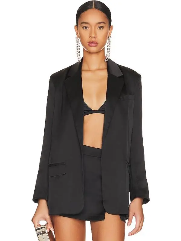 Steve Madden Smooth Talk Blazer - Black