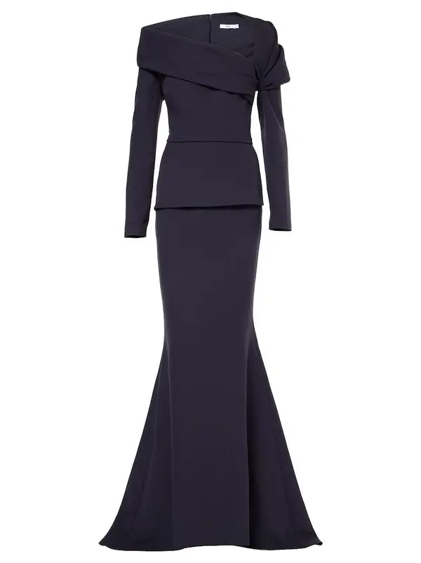 Safiyaa Andra Gown - Blue