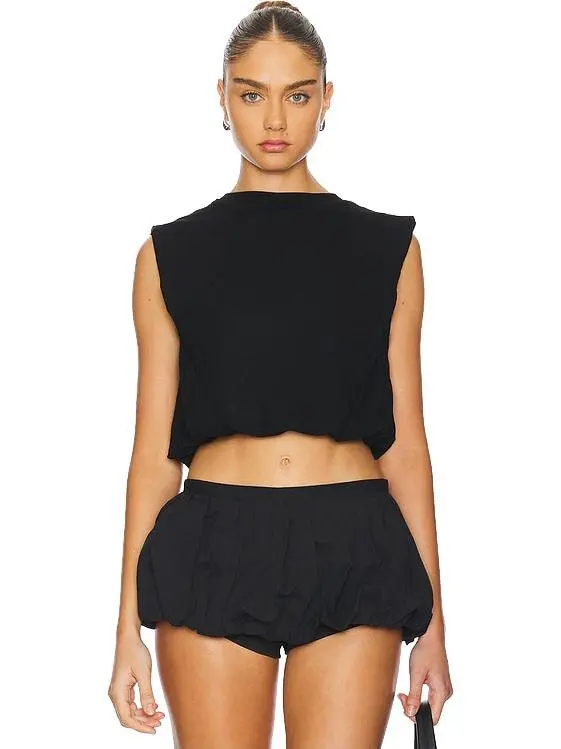 Lioness Field Of Dreams Top - Black
