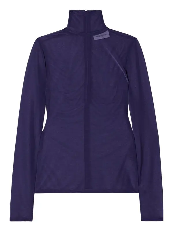 16Arlington Isse" Stretch-jersey Turtleneck Top - Purple