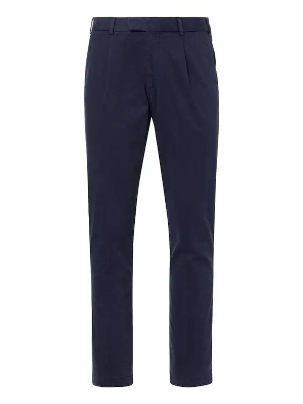 Thom Sweeney Straight Leg Pants - Blue