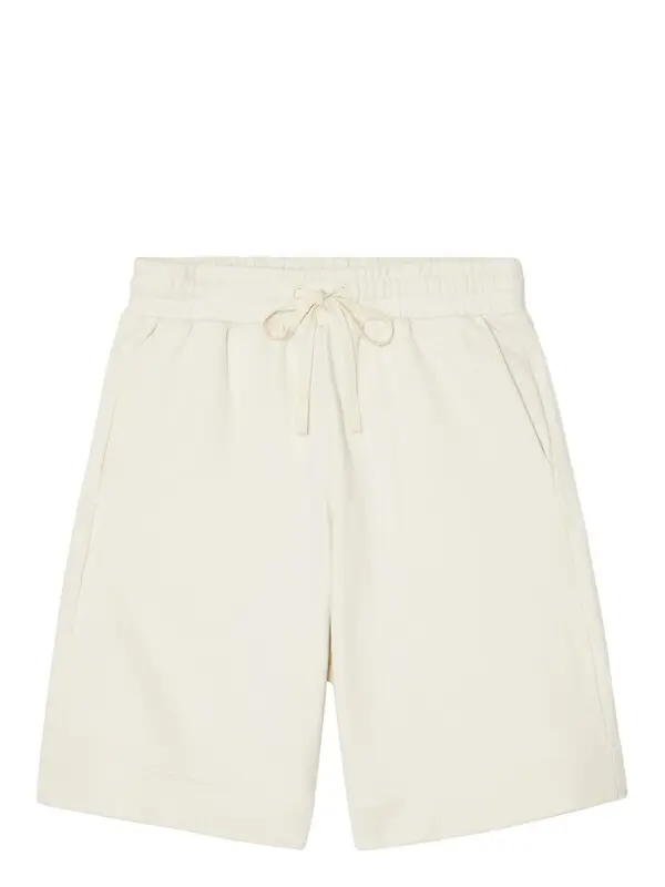 Ernest Leoty Eve Cotton-jersey Shorts - Neutrals