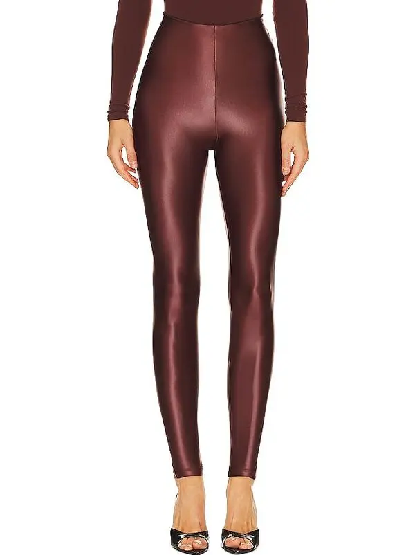 Commando Matte Metallic Legging In . Also - Brick