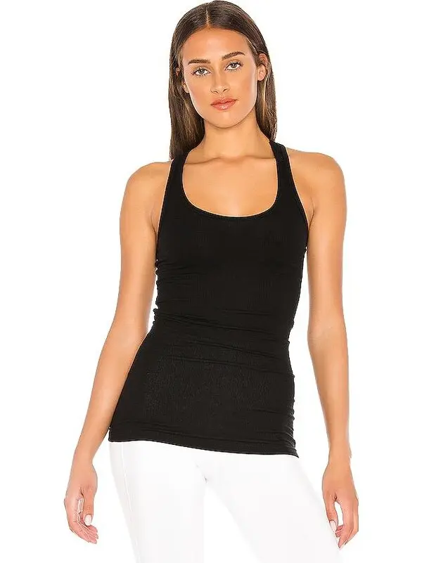 Splits59 Ashby Rib Racerback Tank In . Also - Black
