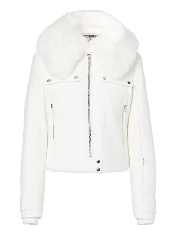 Fusalp Maeli Faux Fur-trimmed Ski Jacket - White