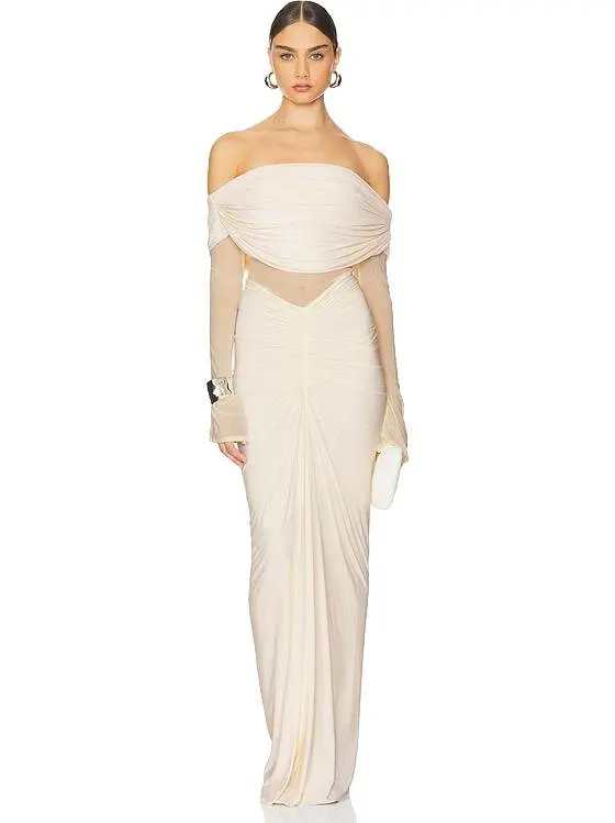 DEME BY GABRIELLA Jolene Gown - Ivory