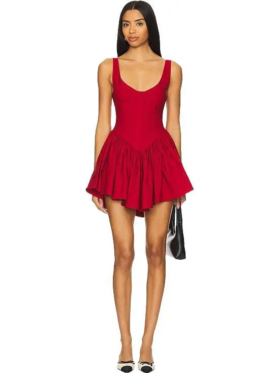 Nbd Alyn Mini Dress In . Also - Red
