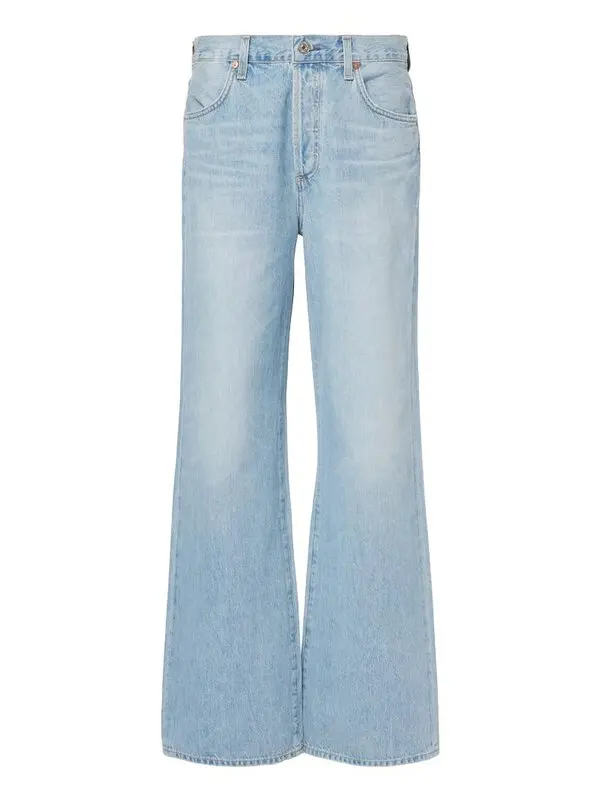 Citizens Of Humanity Annina High-rise Wide-leg Jeans - Blue