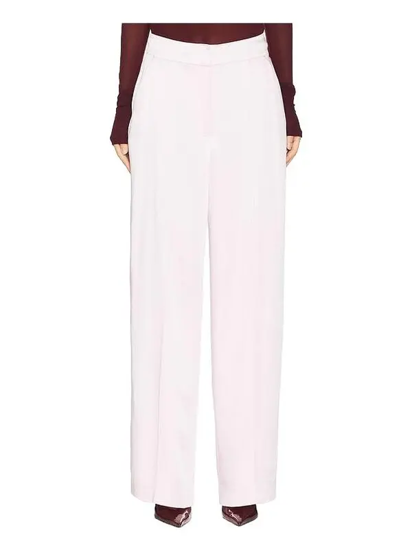 Simkhai Kyra Wide Leg Trouser - Blush