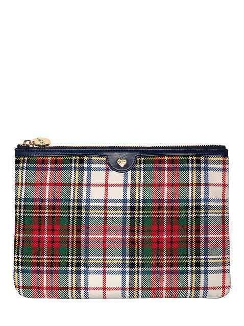 Stoney Clover Lane Flat Pouch - Plaid