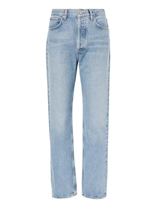 AGOLDE 90's Pinch Waist High-rise Straight Jeans - Blue