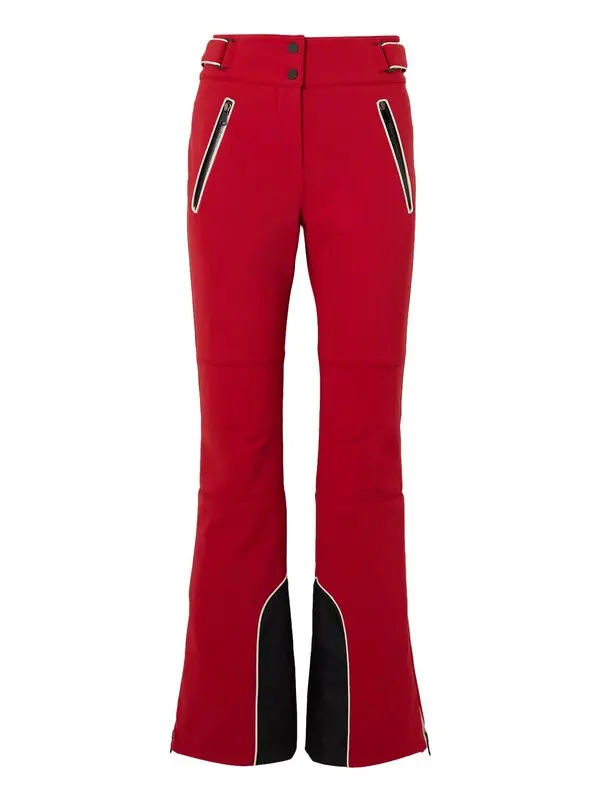 Brunello Cucinelli Padded Flared Ski Pants - Red