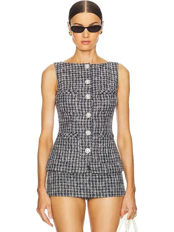 Majorelle Evelyn Top - Black