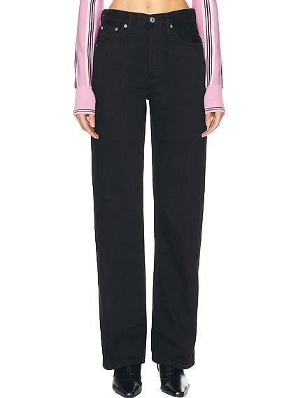 RE/DONE 90s High Rise Loose Jeans - Black