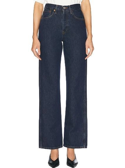 RE/DONE 90's High Rise Loose Jeans - Heritage Rinse