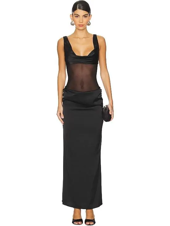 Superdown Astri Maxi Dress - Black